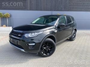 Melns Land Rover Discovery Sport 2015 Rīga, ar dzinēja tilpumu 2.20 L un nobraukumu 178 tūkst. km par 12850 €, foto  vietnē AUTOMOTO.COM.LV