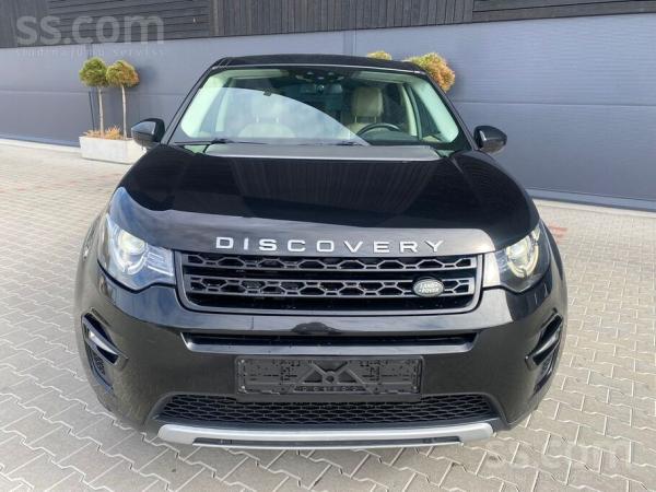 Черный Ленд Ровер Discovery Sport 2015 в Рига, объемом двигателя 2.20 л и пробегом 178 тыс. км за 12850 €, фото 8 на AUTOMOTO.COM.LV
