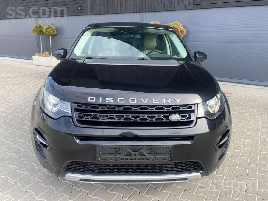 Melns Land Rover Discovery Sport 2015 Rīga, ar dzinēja tilpumu 2.20 L un nobraukumu 178 tūkst. km par 12850 €, foto 9 vietnē AUTOMOTO.COM.LV