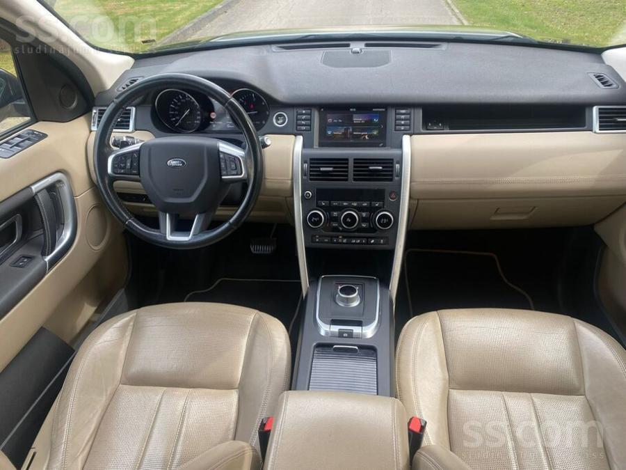 Melns Land Rover Discovery Sport 2015 Rīga, ar dzinēja tilpumu 2.20 L un nobraukumu 178 tūkst. km par 12850 €, foto 11 vietnē AUTOMOTO.COM.LV