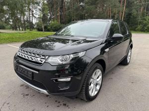 Black Land Rover Discovery Sport 2015 in Kaunas, with an engine capacity of 2.00 L and mileage of 270 thousand km for 8950 €, photo 3 on AUTOMOTO.COM.LV