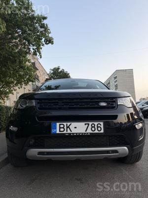 Melns Land Rover Discovery Sport 2015 Daugavpils, ar dzinēja tilpumu 2.20 L un nobraukumu 270 tūkst. km par 13200 €, foto  vietnē AUTOMOTO.COM.LV