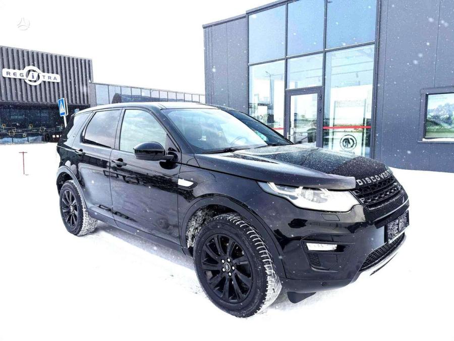 Черный Ленд Ровер Discovery Sport 2015 в Шяуляй, объемом двигателя 2.18 л и пробегом 205 тыс. км за 13200 €, фото 10 на AUTOMOTO.COM.LV
