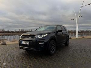 Melns Land Rover Discovery Sport 2016 Daugavpils, ar dzinēja tilpumu 2.00 L un nobraukumu 139 tūkst. km par 13950 €, foto  vietnē AUTOMOTO.COM.LV
