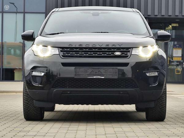 Черный Ленд Ровер Discovery Sport 2016 в Шяуляй, объемом двигателя 2.00 л и пробегом 186 тыс. км за 12350 €, фото 2 на AUTOMOTO.COM.LV