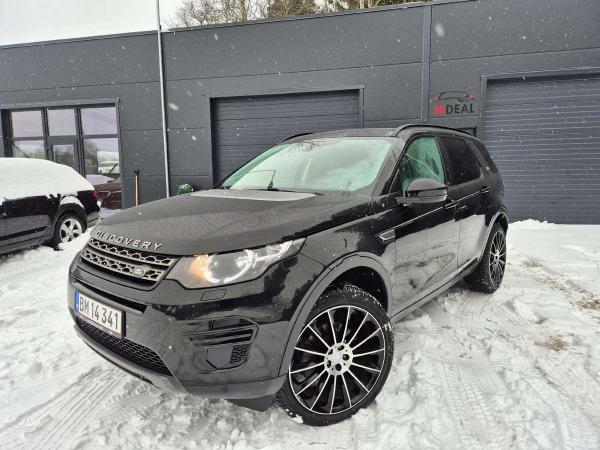 Черный Ленд Ровер Discovery Sport 2016 в Утена, объемом двигателя 2.18 л и пробегом 128 тыс. км за 10490 €, фото 1 на AUTOMOTO.COM.LV