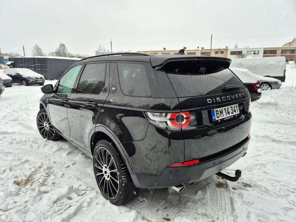 Черный Ленд Ровер Discovery Sport 2016 в Утена, объемом двигателя 2.18 л и пробегом 128 тыс. км за 10490 €, фото 4 на AUTOMOTO.COM.LV