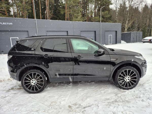 Черный Ленд Ровер Discovery Sport 2016 в Утена, объемом двигателя 2.18 л и пробегом 128 тыс. км за 10490 €, фото 6 на AUTOMOTO.COM.LV