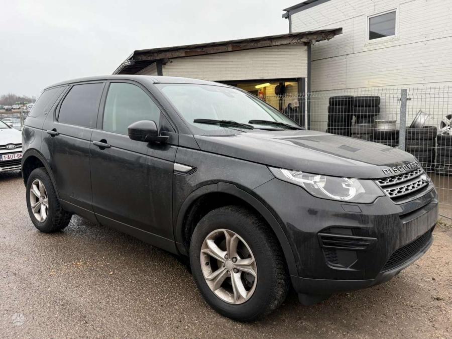 Черный Ленд Ровер Discovery Sport 2016 в Утена, объемом двигателя 2.00 л и пробегом 167 тыс. км за 5300 €, фото 3 на AUTOMOTO.COM.LV