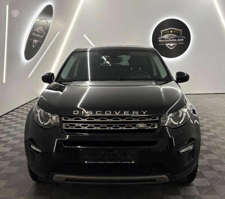 Melns Land Rover Discovery Sport 2016 Marijampole, ar dzinēja tilpumu 2.00 L un nobraukumu 136 tūkst. km par 11999 €, foto 27 vietnē AUTOMOTO.COM.LV