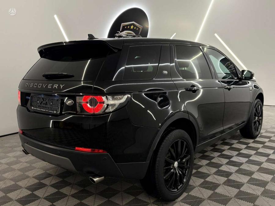 Melns Land Rover Discovery Sport 2016 Marijampole, ar dzinēja tilpumu 2.00 L un nobraukumu 136 tūkst. km par 11999 €, foto 28 vietnē AUTOMOTO.COM.LV