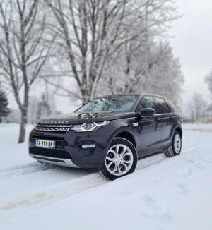 Черный Ленд Ровер Discovery Sport 2016 в Таураге, объемом двигателя 2.00 л и пробегом 167 тыс. км за 9300 €, фото  на AUTOMOTO.COM.LV