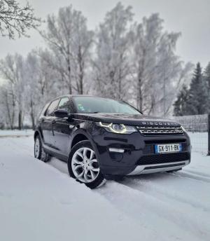 Черный Ленд Ровер Discovery Sport 2016 в Таураге, объемом двигателя 2.00 л и пробегом 167 тыс. км за 9300 €, фото 3 на AUTOMOTO.COM.LV