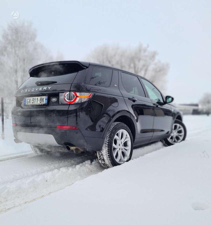 Черный Ленд Ровер Discovery Sport 2016 в Таураге, объемом двигателя 2.00 л и пробегом 167 тыс. км за 9300 €, фото 4 на AUTOMOTO.COM.LV
