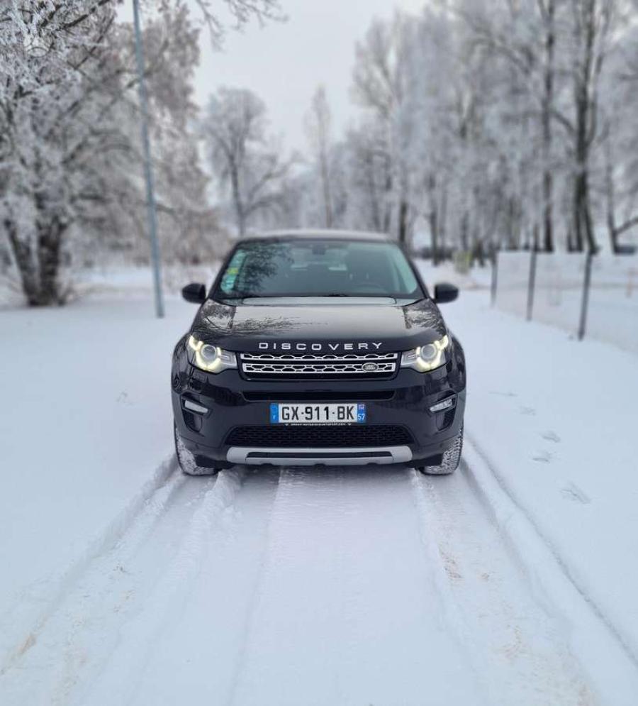 Черный Ленд Ровер Discovery Sport 2016 в Таураге, объемом двигателя 2.00 л и пробегом 167 тыс. км за 9300 €, фото 5 на AUTOMOTO.COM.LV