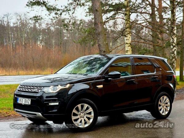 Melns Land Rover Discovery Sport 2016 Tallina, ar dzinēja tilpumu 2.00 L un nobraukumu 129 tūkst. km par 11990 €, foto 3 vietnē AUTOMOTO.COM.LV