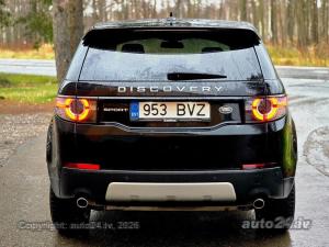 Black Land Rover Discovery Sport 2016 in Tallinn, with an engine capacity of 2.00 L and mileage of 129 thousand km for 11990 €, photo 5 on AUTOMOTO.COM.LV