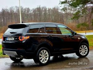 Black Land Rover Discovery Sport 2016 in Tallinn, with an engine capacity of 2.00 L and mileage of 129 thousand km for 11990 €, photo 6 on AUTOMOTO.COM.LV