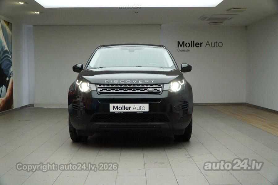 Melns Land Rover Discovery Sport 2016 Tallina, ar dzinēja tilpumu 2.00 L un nobraukumu 162 tūkst. km par 18650 €, foto 2 vietnē AUTOMOTO.COM.LV