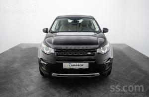 Black Land Rover Discovery Sport 2016 in Tallinn, with an engine capacity of 2.00 L and mileage of 170 thousand km for 13999 €, photo 2 on AUTOMOTO.COM.LV