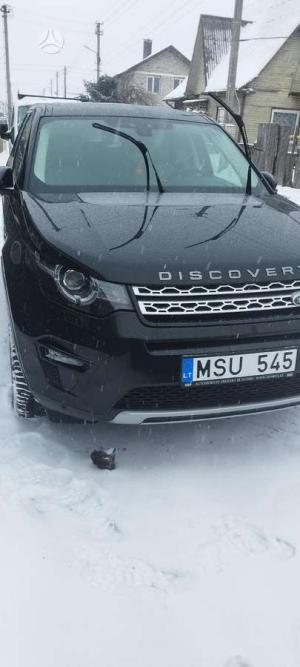 Черный Ленд Ровер Discovery Sport 2016 в Каунас, объемом двигателя 2.00 л и пробегом 130 тыс. км за 10550 €, фото 5 на AUTOMOTO.COM.LV