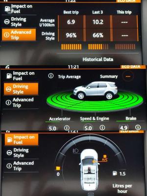 Melns Land Rover Discovery Sport 2016 Šauļi, ar dzinēja tilpumu 2.00 L un nobraukumu 186 tūkst. km par 12350 €, foto 18 vietnē AUTOMOTO.COM.LV