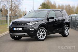 Black Land Rover Discovery Sport 2016 in Jelgava, with an engine capacity of 2.20 L and mileage of 0 thousand km for 12500 €, photo  on AUTOMOTO.COM.LV