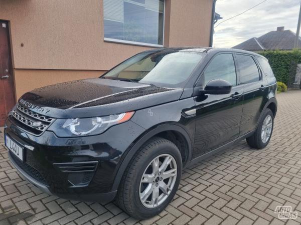 Черный Ленд Ровер Discovery Sport 2016 в Таураге, объемом двигателя 2.00 л и пробегом 140 тыс. км за 10300 €, фото 3 на AUTOMOTO.COM.LV