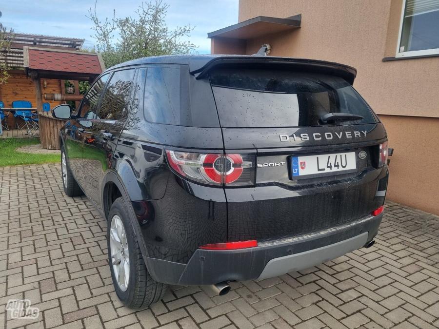 Черный Ленд Ровер Discovery Sport 2016 в Таураге, объемом двигателя 2.00 л и пробегом 140 тыс. км за 10300 €, фото 6 на AUTOMOTO.COM.LV