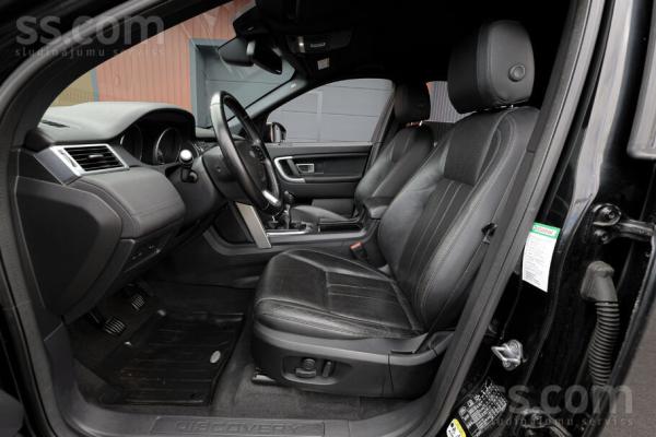 Melns Land Rover Discovery Sport 2016 Jelgava, ar dzinēja tilpumu 2.20 L un nobraukumu 0 tūkst. km par 12500 €, foto 7 vietnē AUTOMOTO.COM.LV