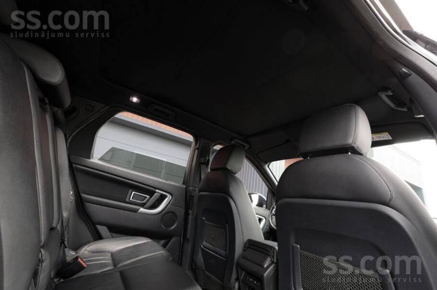 Black Land Rover Discovery Sport 2016 in Jelgava, with an engine capacity of 2.20 L and mileage of 0 thousand km for 12500 €, photo 24 on AUTOMOTO.COM.LV