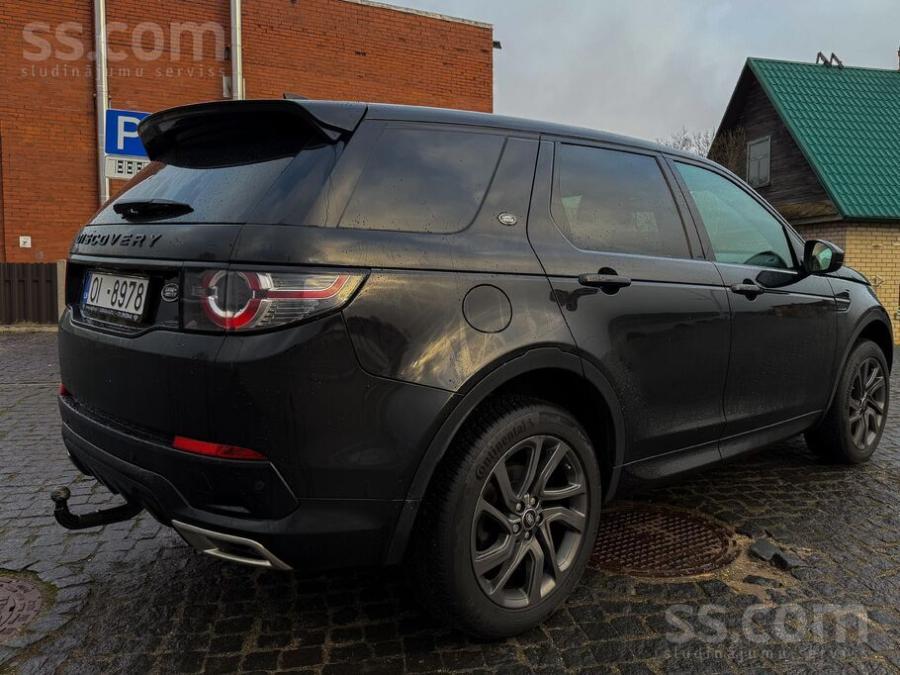 Черный Ленд Ровер Discovery Sport 2016 в Даугавпилс, объемом двигателя 2.00 л и пробегом 139 тыс. км за 13150 €, фото 5 на AUTOMOTO.COM.LV