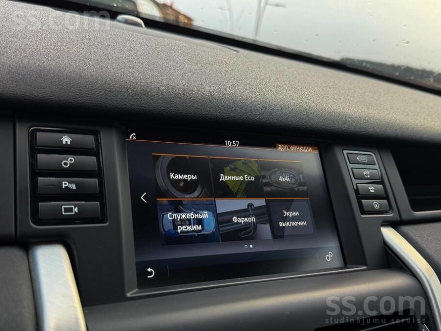 Черный Ленд Ровер Discovery Sport 2016 в Даугавпилс, объемом двигателя 2.00 л и пробегом 139 тыс. км за 13150 €, фото 16 на AUTOMOTO.COM.LV