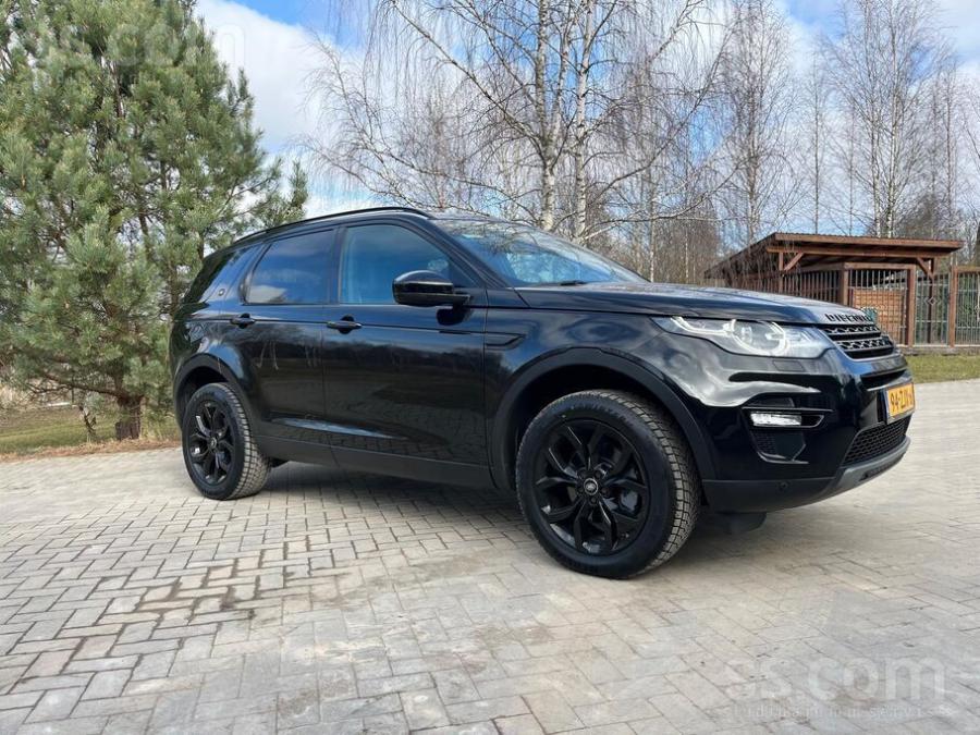 Черный Ленд Ровер Discovery Sport 2016 в Цесис, объемом двигателя 2.00 л и пробегом 187 тыс. км за 12750 €, фото 3 на AUTOMOTO.COM.LV