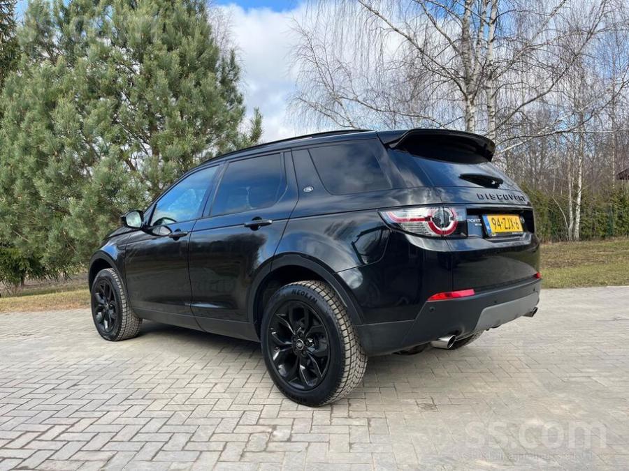 Черный Ленд Ровер Discovery Sport 2016 в Цесис, объемом двигателя 2.00 л и пробегом 187 тыс. км за 12750 €, фото 5 на AUTOMOTO.COM.LV