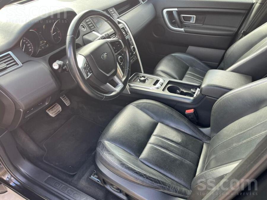 Черный Ленд Ровер Discovery Sport 2016 в Цесис, объемом двигателя 2.00 л и пробегом 187 тыс. км за 12750 €, фото 6 на AUTOMOTO.COM.LV