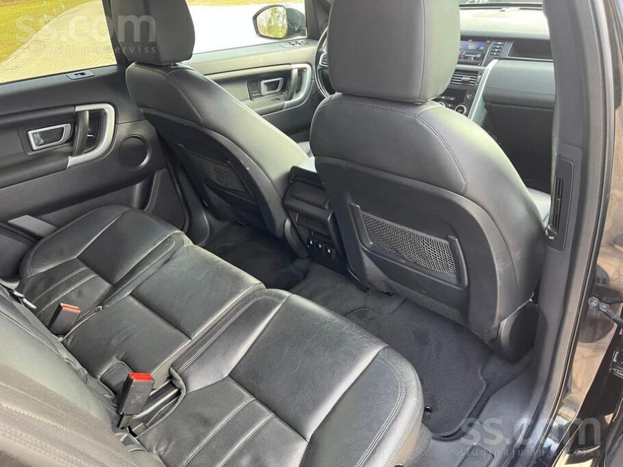 Черный Ленд Ровер Discovery Sport 2016 в Цесис, объемом двигателя 2.00 л и пробегом 187 тыс. км за 12750 €, фото 10 на AUTOMOTO.COM.LV