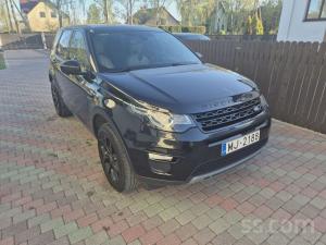 Melns Land Rover Discovery Sport 2016 Jelgava, ar dzinēja tilpumu 2.00 L un nobraukumu 194 tūkst. km par 11850 €, foto  vietnē AUTOMOTO.COM.LV
