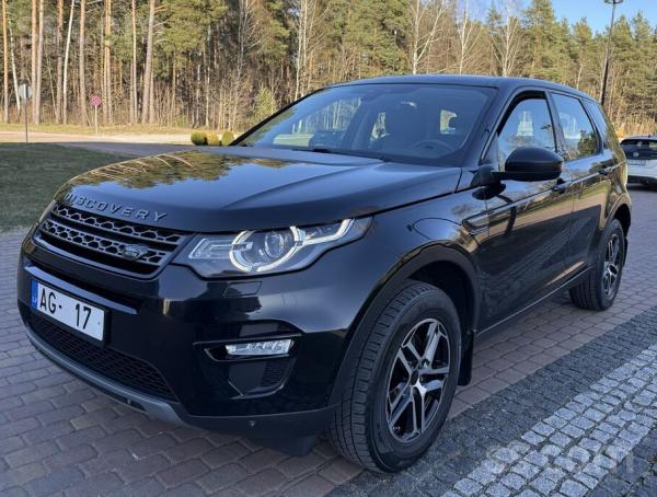 Черный Ленд Ровер Discovery Sport 2016 в Рига, объемом двигателя 2.00 л и пробегом 319 тыс. км за 10000 €, фото 1 на AUTOMOTO.COM.LV