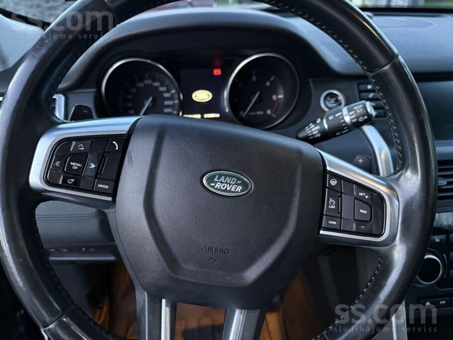 Черный Ленд Ровер Discovery Sport 2016 в Рига, объемом двигателя 2.00 л и пробегом 319 тыс. км за 10000 €, фото 13 на AUTOMOTO.COM.LV