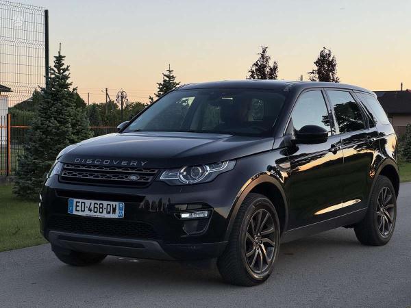 Черный Ленд Ровер Discovery Sport 2016 в Мажейкяй, объемом двигателя 2.00 л и пробегом 190 тыс. км за 9400 €, фото 1 на AUTOMOTO.COM.LV
