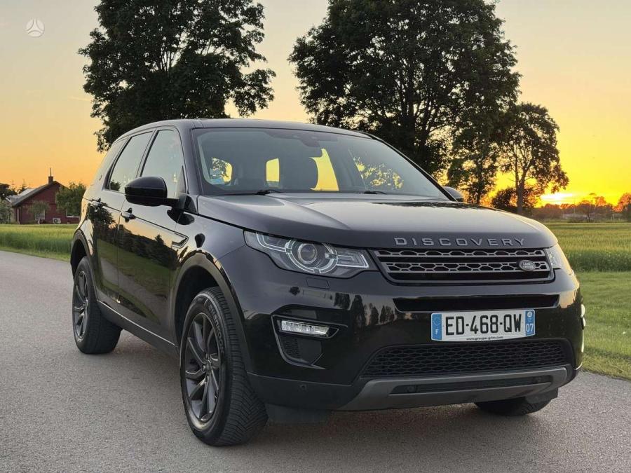 Черный Ленд Ровер Discovery Sport 2016 в Мажейкяй, объемом двигателя 2.00 л и пробегом 190 тыс. км за 9400 €, фото 4 на AUTOMOTO.COM.LV