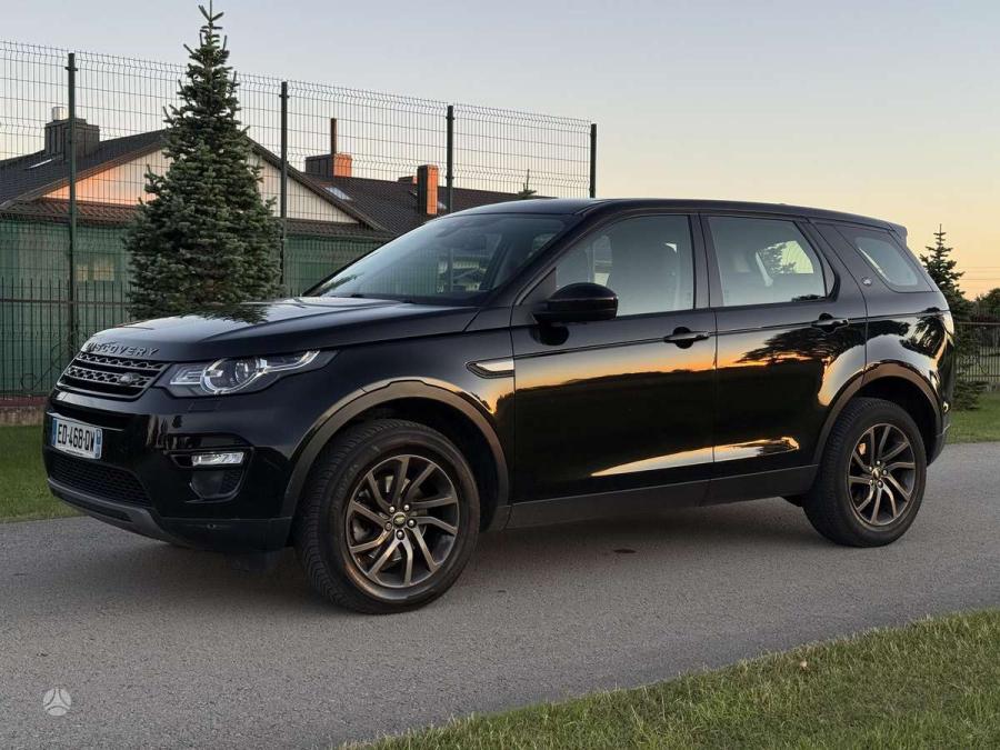 Черный Ленд Ровер Discovery Sport 2016 в Мажейкяй, объемом двигателя 2.00 л и пробегом 190 тыс. км за 9400 €, фото 8 на AUTOMOTO.COM.LV