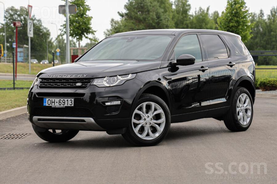 Черный Ленд Ровер Discovery Sport 2016 в Елгава, объемом двигателя 2.20 л и пробегом 0 тыс. км за 11990 €, фото 1 на AUTOMOTO.COM.LV