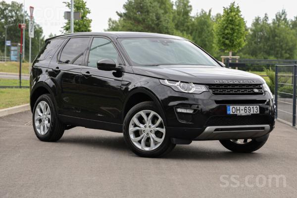 Melns Land Rover Discovery Sport 2016 Jelgava, ar dzinēja tilpumu 2.20 L un nobraukumu 0 tūkst. km par 11990 €, foto 3 vietnē AUTOMOTO.COM.LV