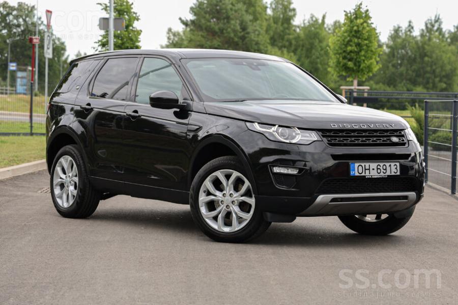 Черный Ленд Ровер Discovery Sport 2016 в Елгава, объемом двигателя 2.20 л и пробегом 0 тыс. км за 11990 €, фото 4 на AUTOMOTO.COM.LV