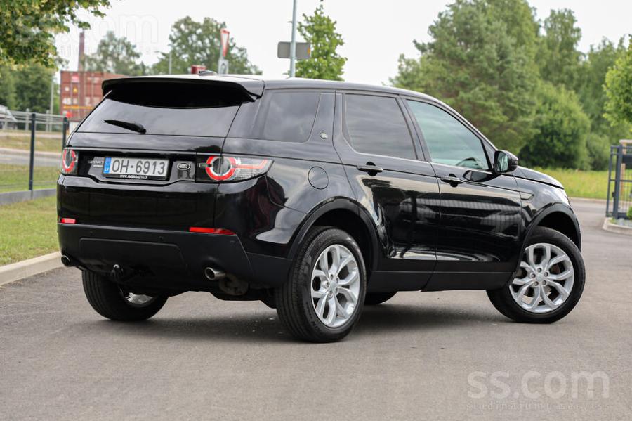Черный Ленд Ровер Discovery Sport 2016 в Елгава, объемом двигателя 2.20 л и пробегом 0 тыс. км за 11990 €, фото 5 на AUTOMOTO.COM.LV