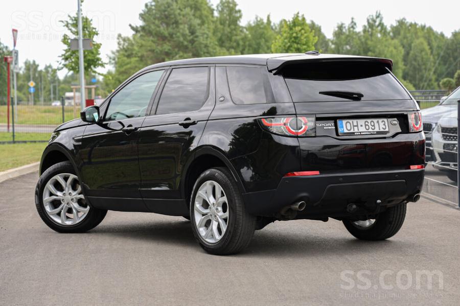 Черный Ленд Ровер Discovery Sport 2016 в Елгава, объемом двигателя 2.20 л и пробегом 0 тыс. км за 11990 €, фото 7 на AUTOMOTO.COM.LV