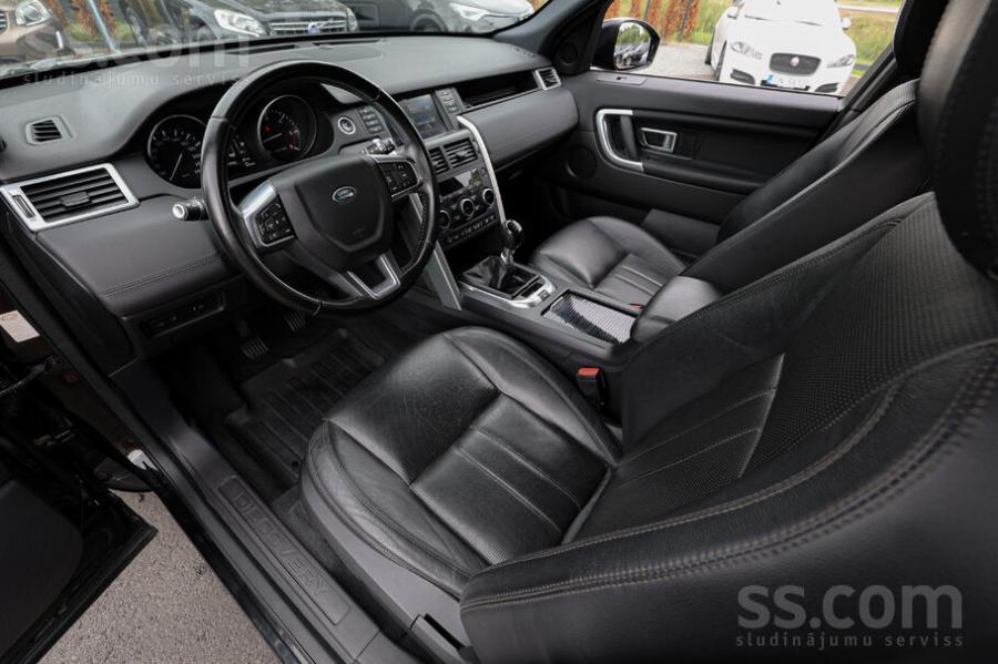 Черный Ленд Ровер Discovery Sport 2016 в Елгава, объемом двигателя 2.20 л и пробегом 0 тыс. км за 11990 €, фото 9 на AUTOMOTO.COM.LV