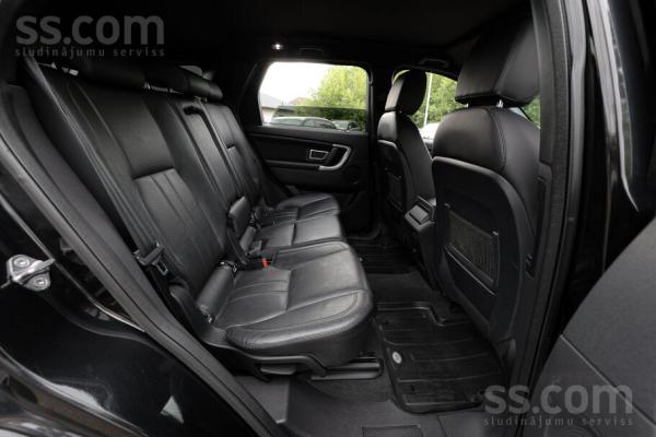Melns Land Rover Discovery Sport 2016 Jelgava, ar dzinēja tilpumu 2.20 L un nobraukumu 0 tūkst. km par 11990 €, foto 10 vietnē AUTOMOTO.COM.LV